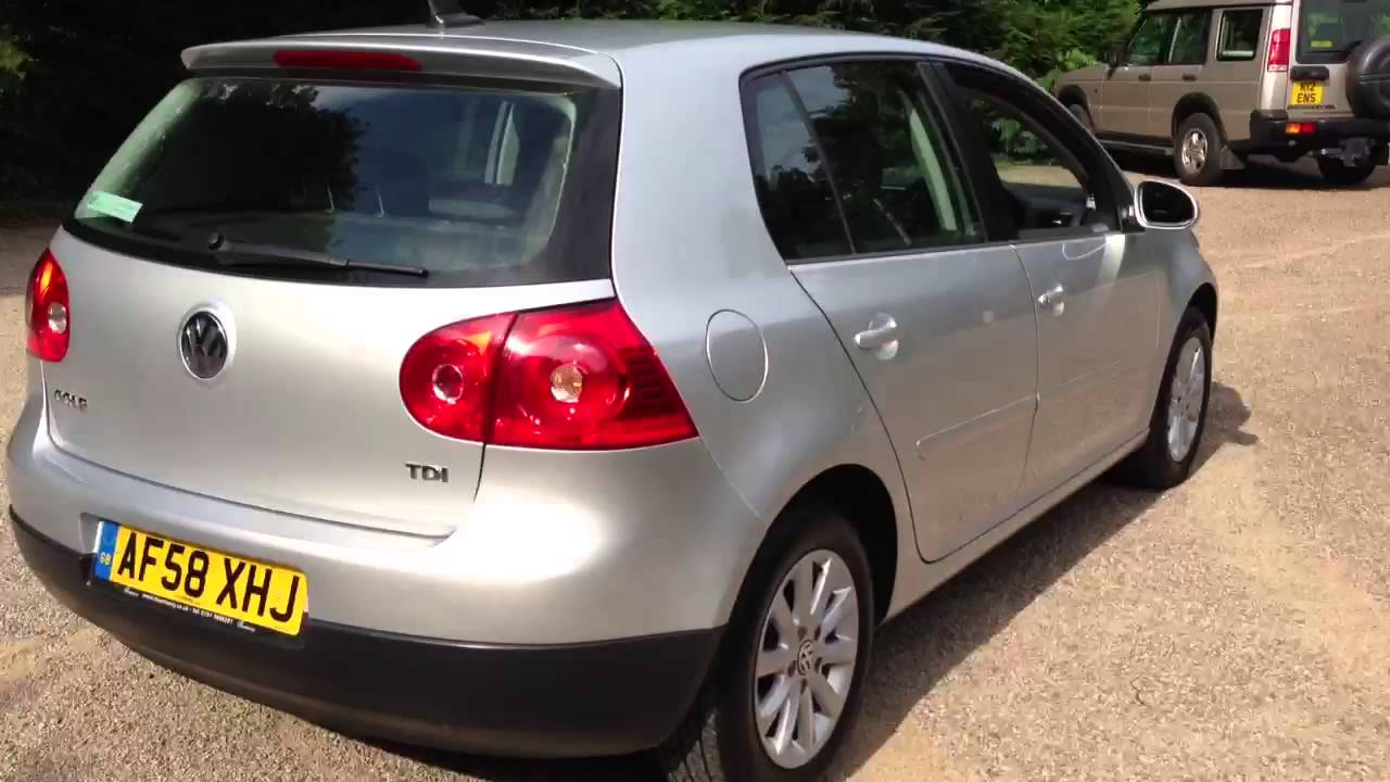 2008 Volkswagen golf match tdi walkaround - YouTube