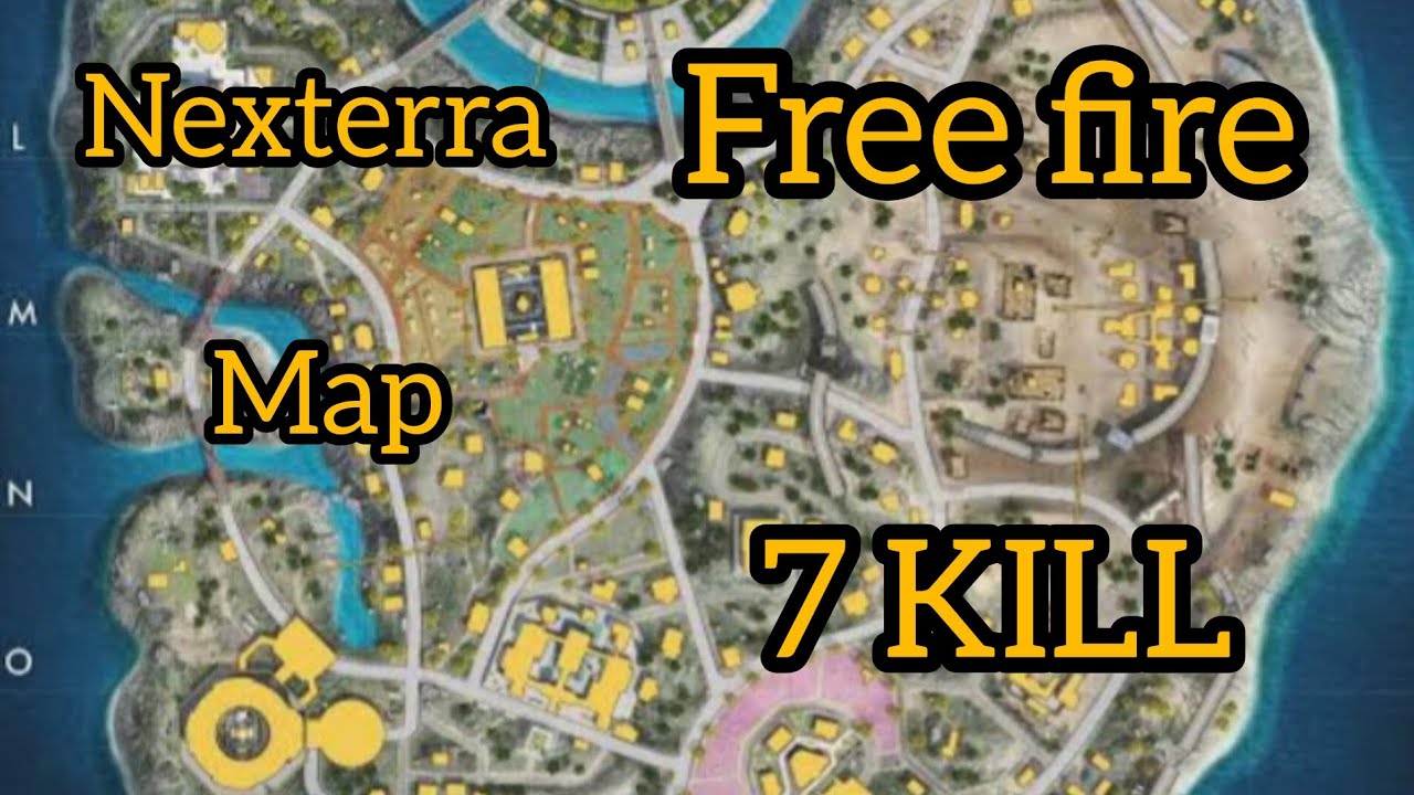FREE FIRE NEXTERA MAP 7 KILL - YouTube