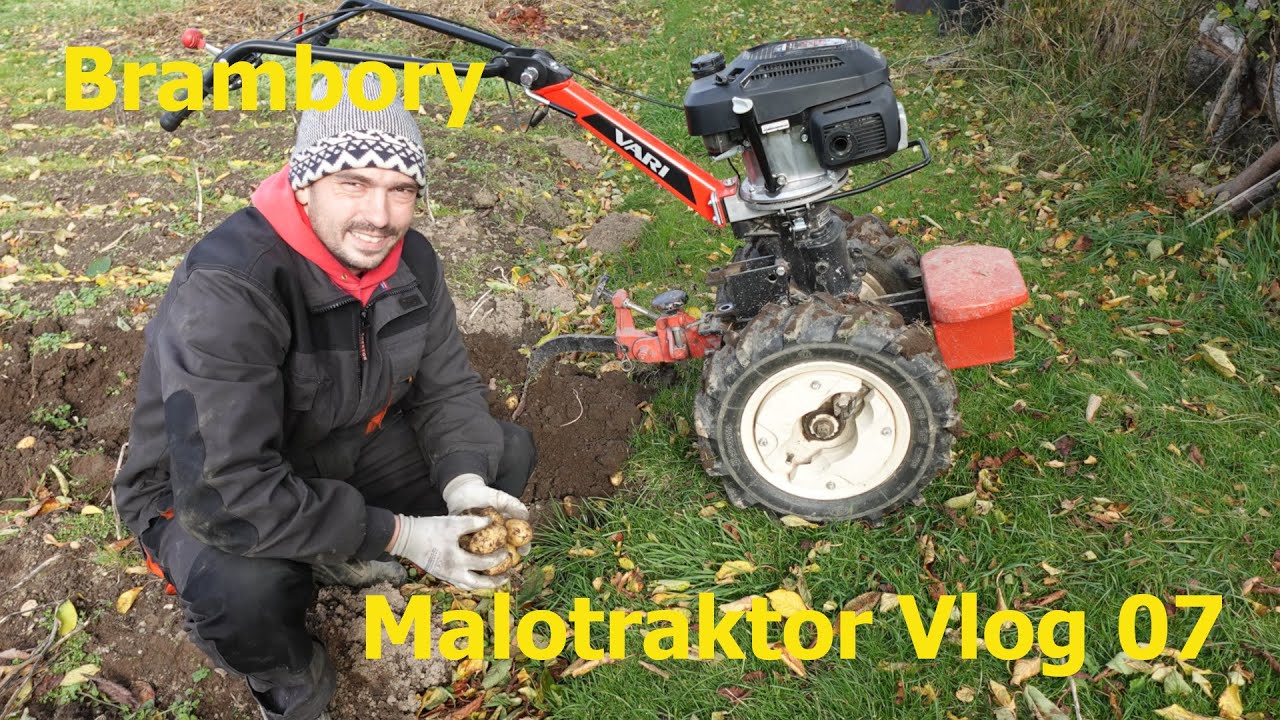 Malo traktorvlog 07 - Drobné zemědělství s malotraktorem VARI Terra ...