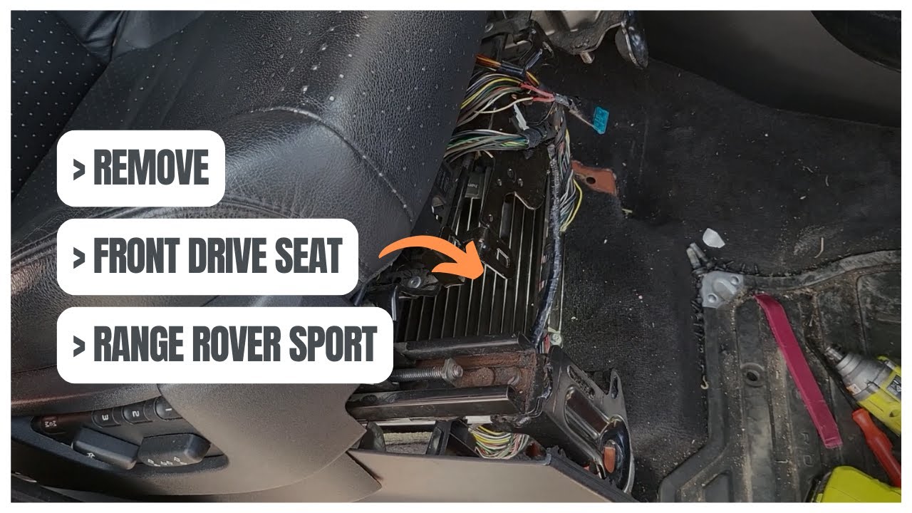 Unlocking Secrets: Remove front driver seat factory in RANGE ROVER ...