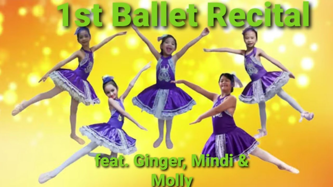 Ginger's 1st Online Ballet Recital - YouTube