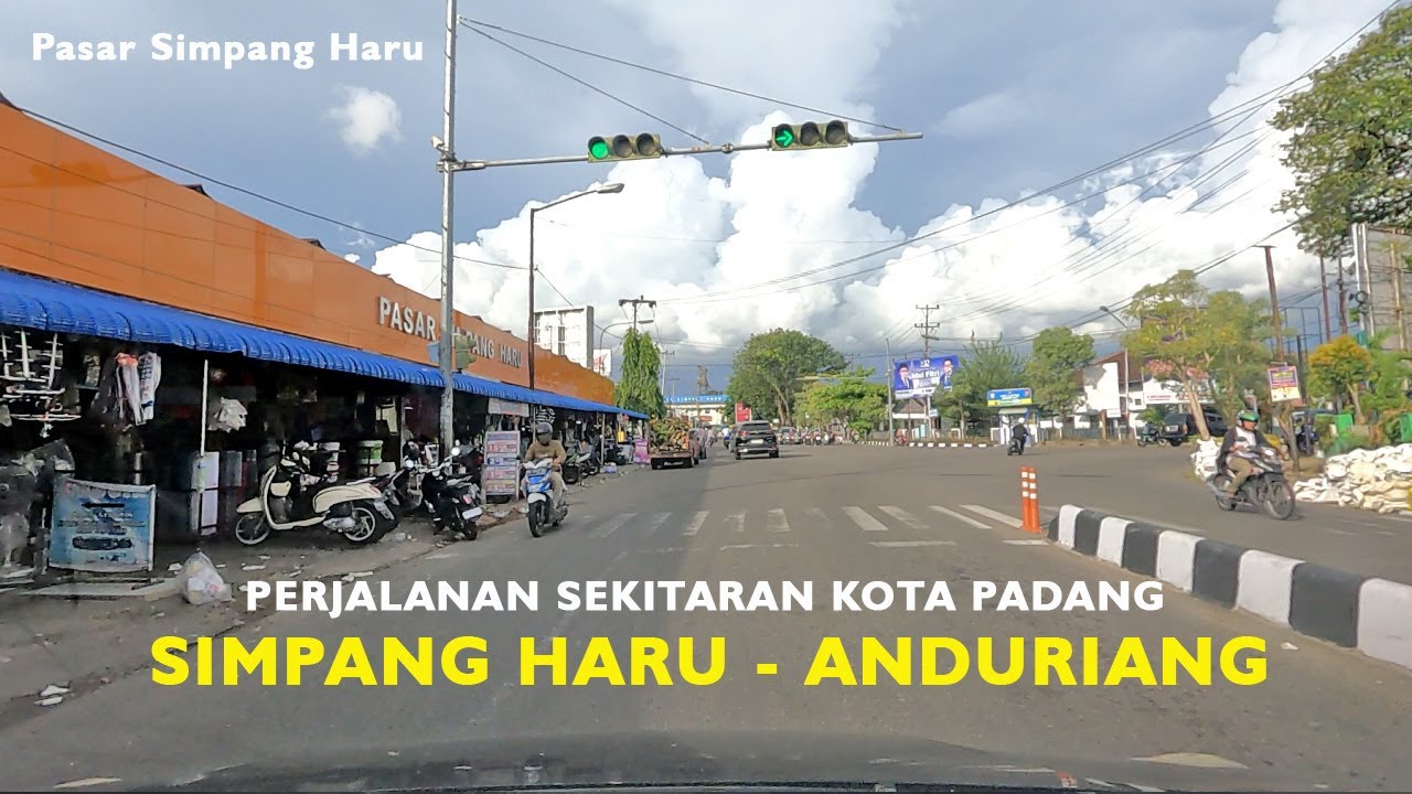 Sekitaran Kota Padang - dari Stasiun Kereta Api Simpang Haru sampai ...