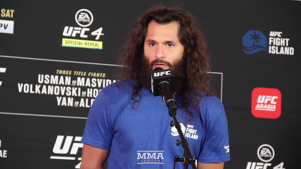 UFC 251: Jorge Masvidal Talks 'Rough' Weight Cut, More - YouTube