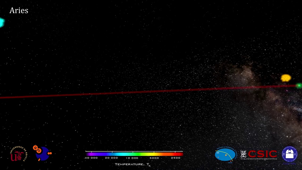 Constellations in 3D. Aries - YouTube