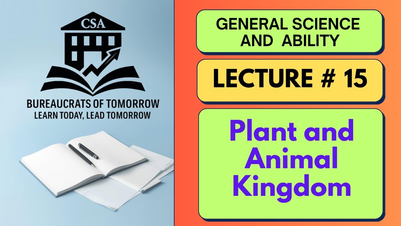 Plant and Animal Kingdom | Similarities and Diversities | GSA CSS ...