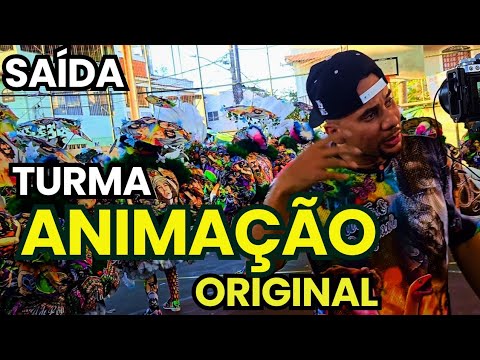 TURMA ANIMAÇÃO ORIGINAL SAIDA BASTIDORES