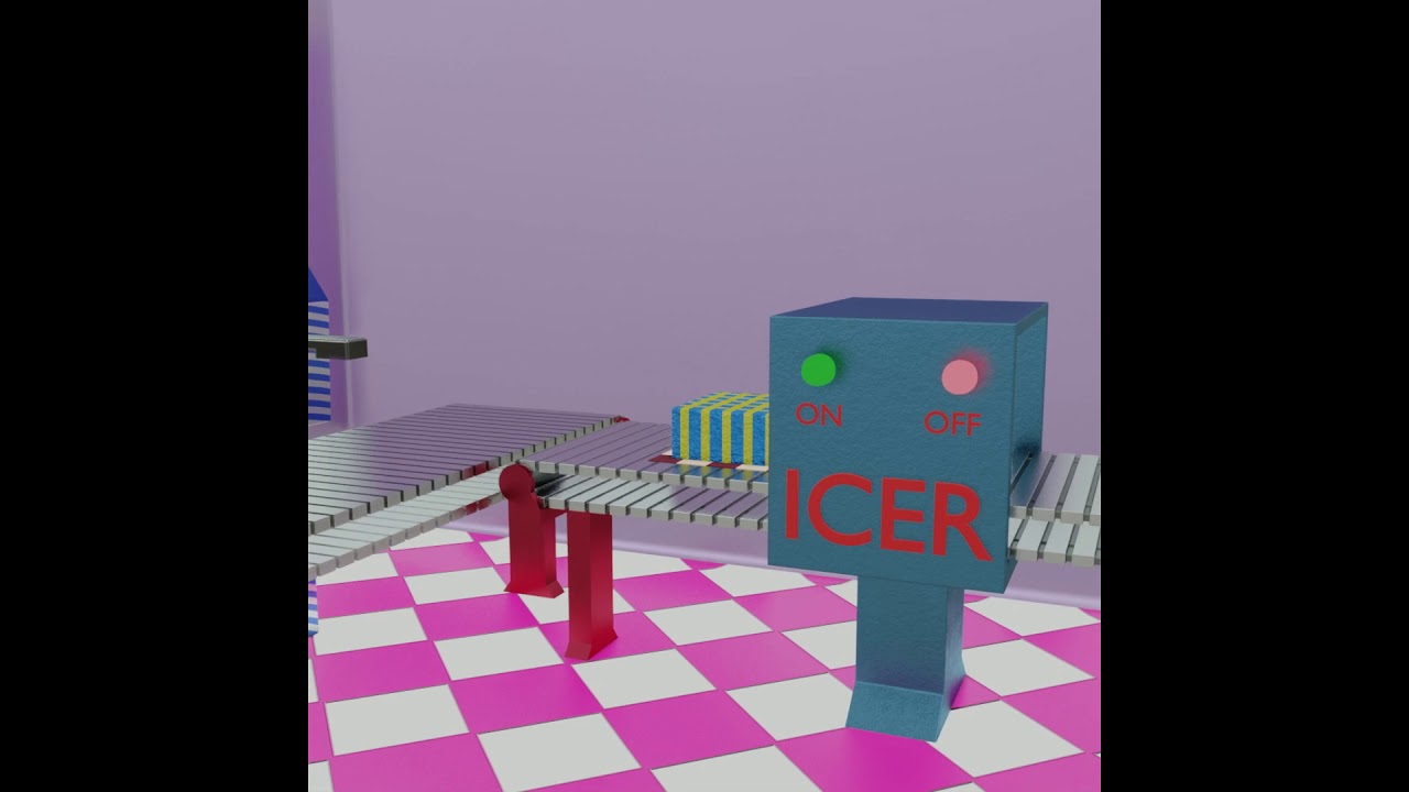 Cake Factory Animation in Blender. - YouTube