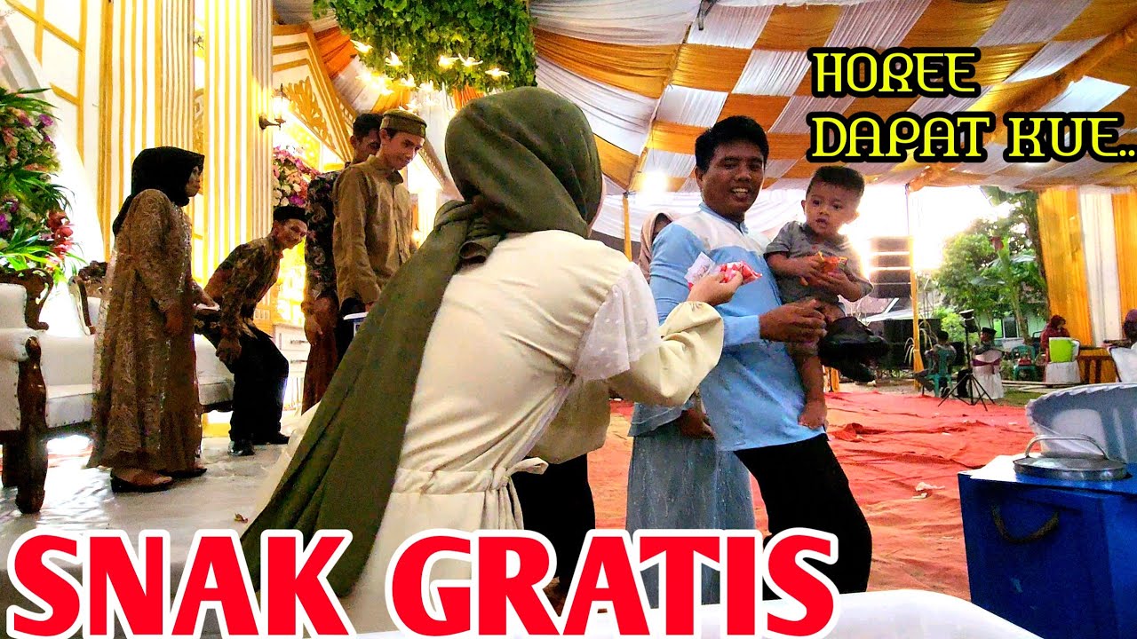 Orang Kondangan Acara Hajatan Manten Baru - YouTube
