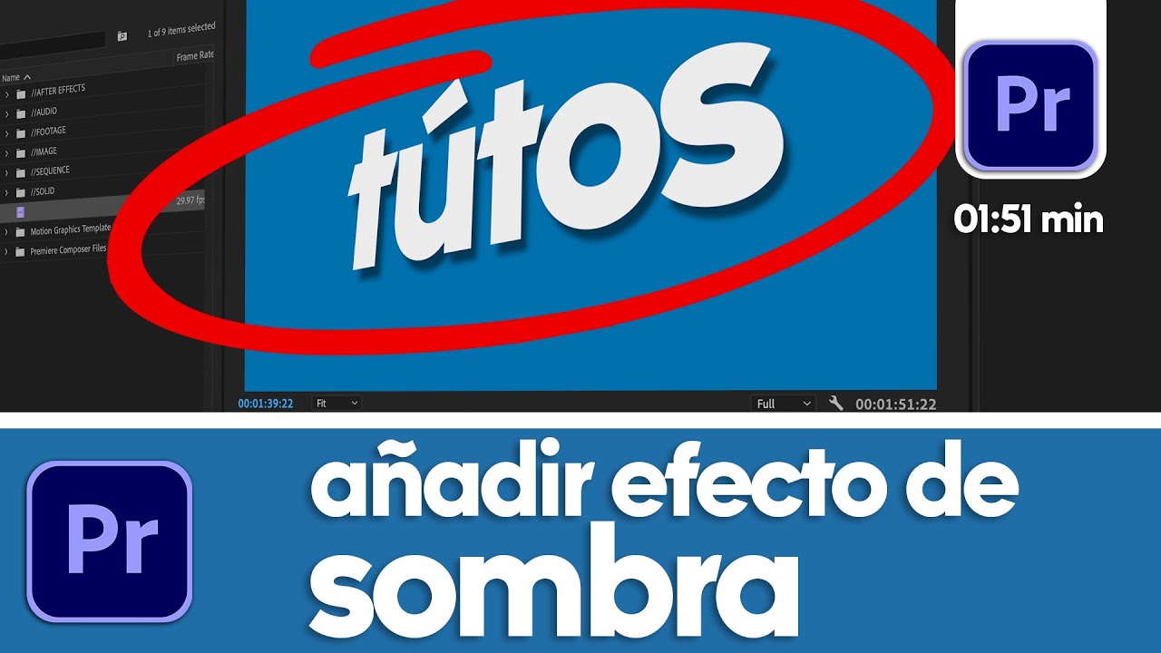 Cómo crear efectos de sombra en Premiere Pro: Guía completa - YouTube