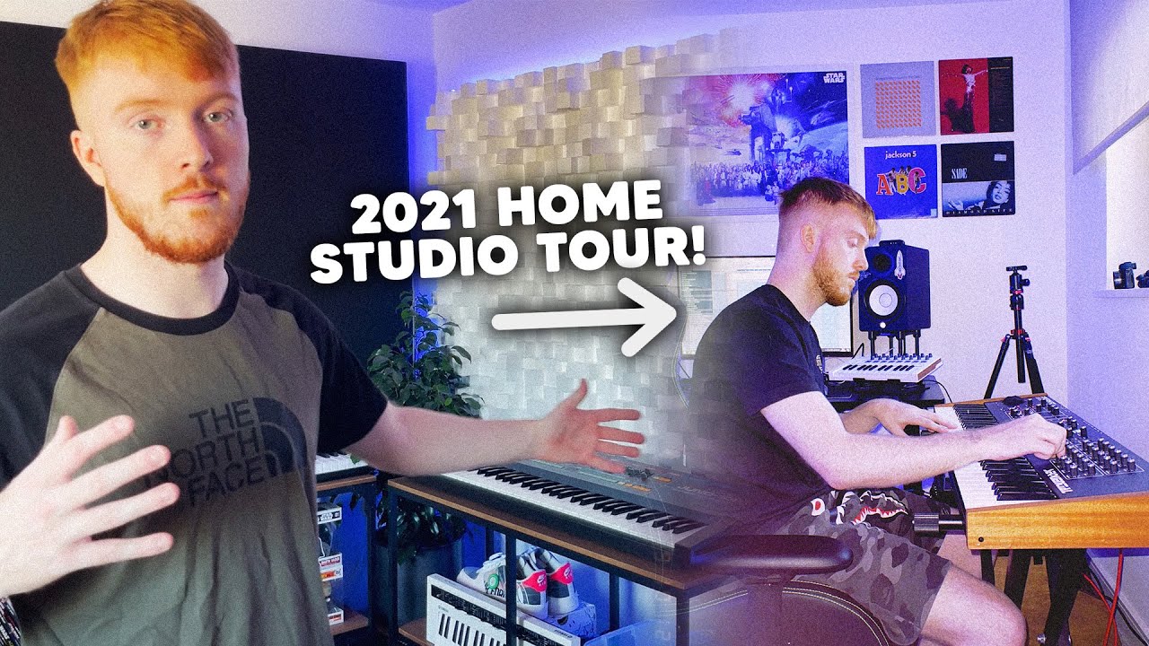 My Brand New Home Studio Tour 2021 *OVER $4000+ IN UPGRADES* - YouTube