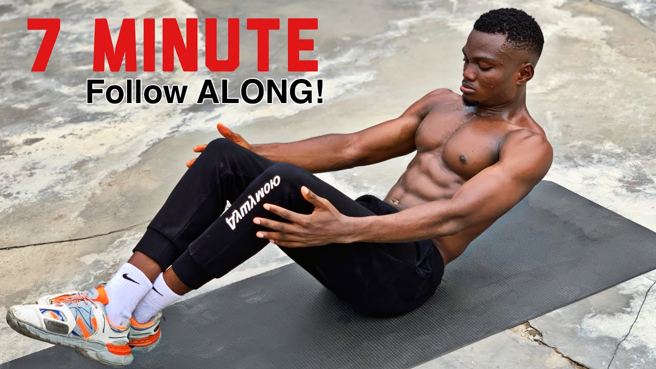 7 Minute Ab Workout (SOLID 6 PACK!) - YouTube