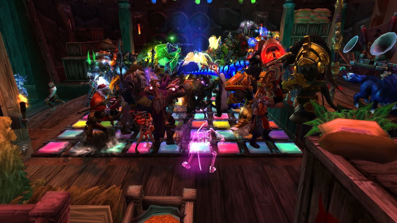 World of Warcraft - New Year's Eve 2019 Fireworks and Dance Party in ...