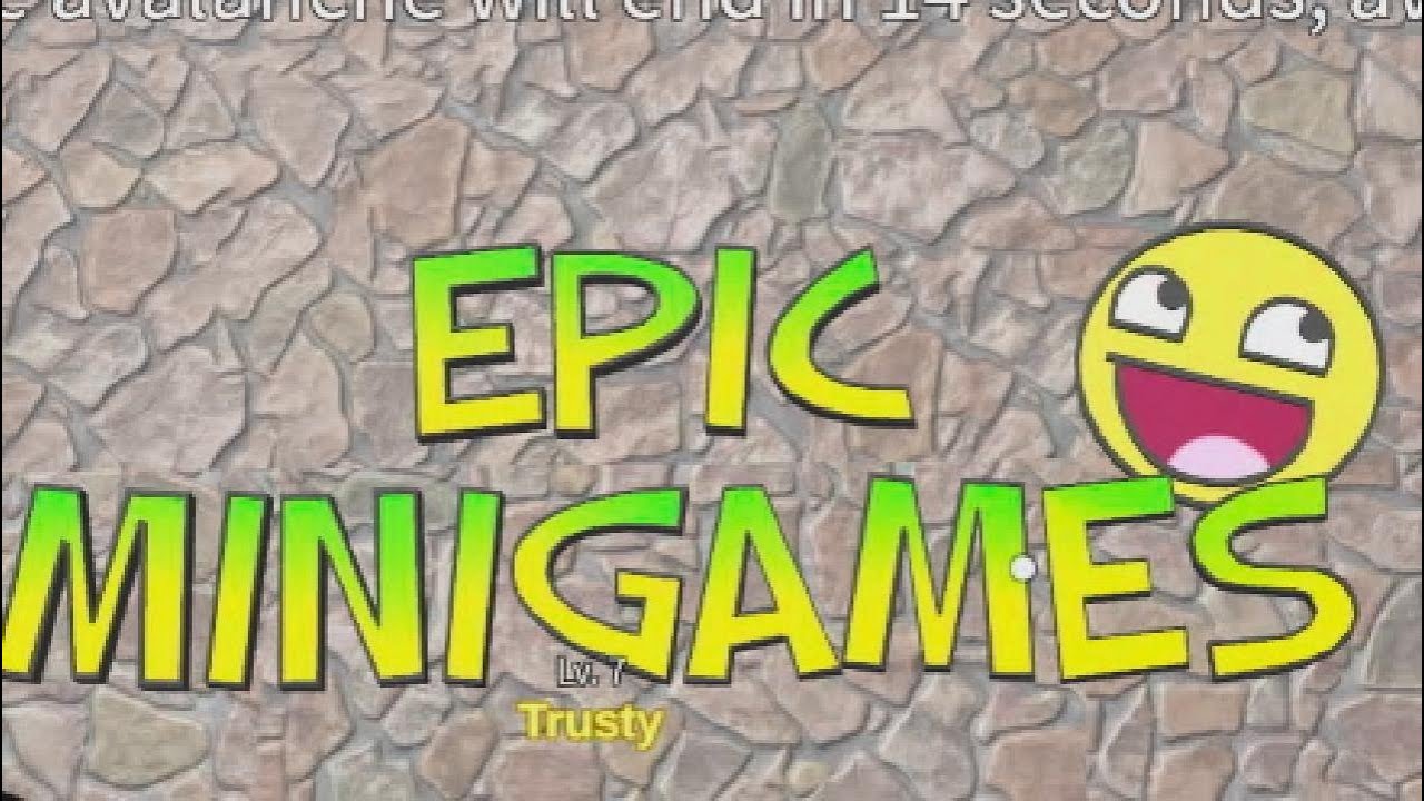 EPIC MINIGAMES! - YouTube