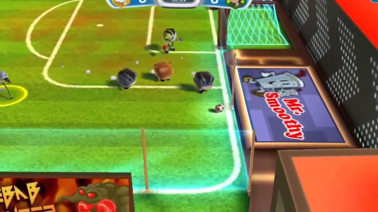 Superstar Soccer - Gumball vs Ben 10 - Cartoon Game - YouTube