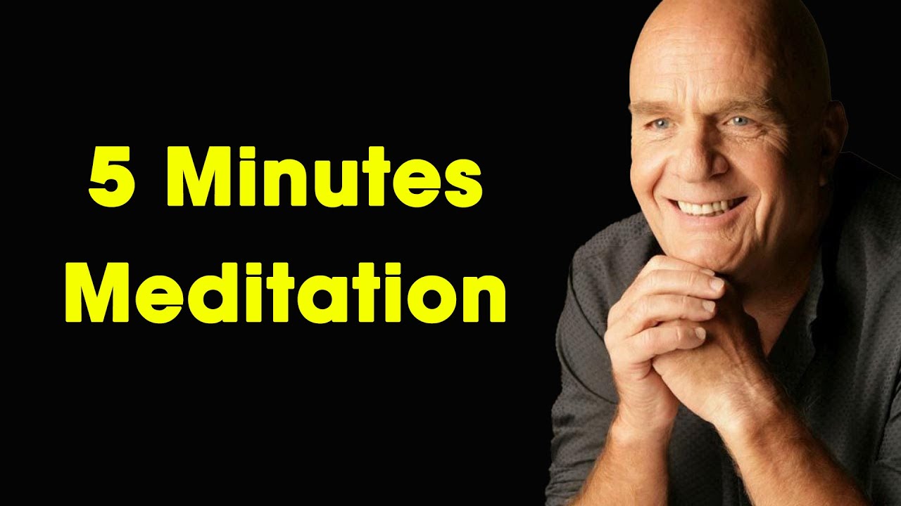 Wayne Dyer - 5 Minutes Meditation and Affirmations Before Sleep - YouTube