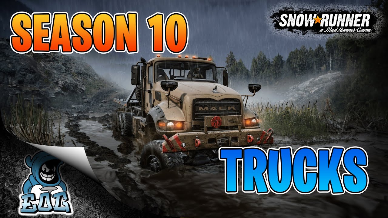Snowrunner Season 10 Trucks&Upgrades Locations - YouTube