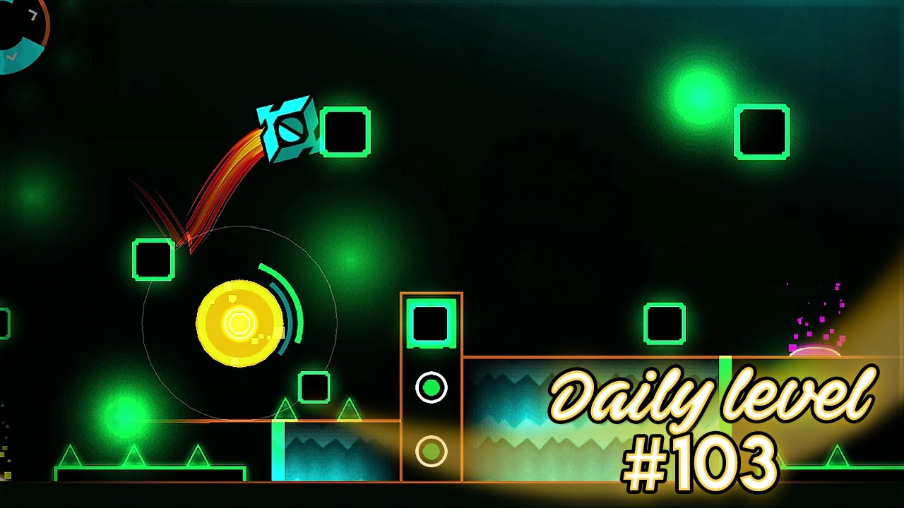 DAILY LEVEL #103 | Geometry Dash 2.1 - "Mystical Vibrant" by Olympic ...