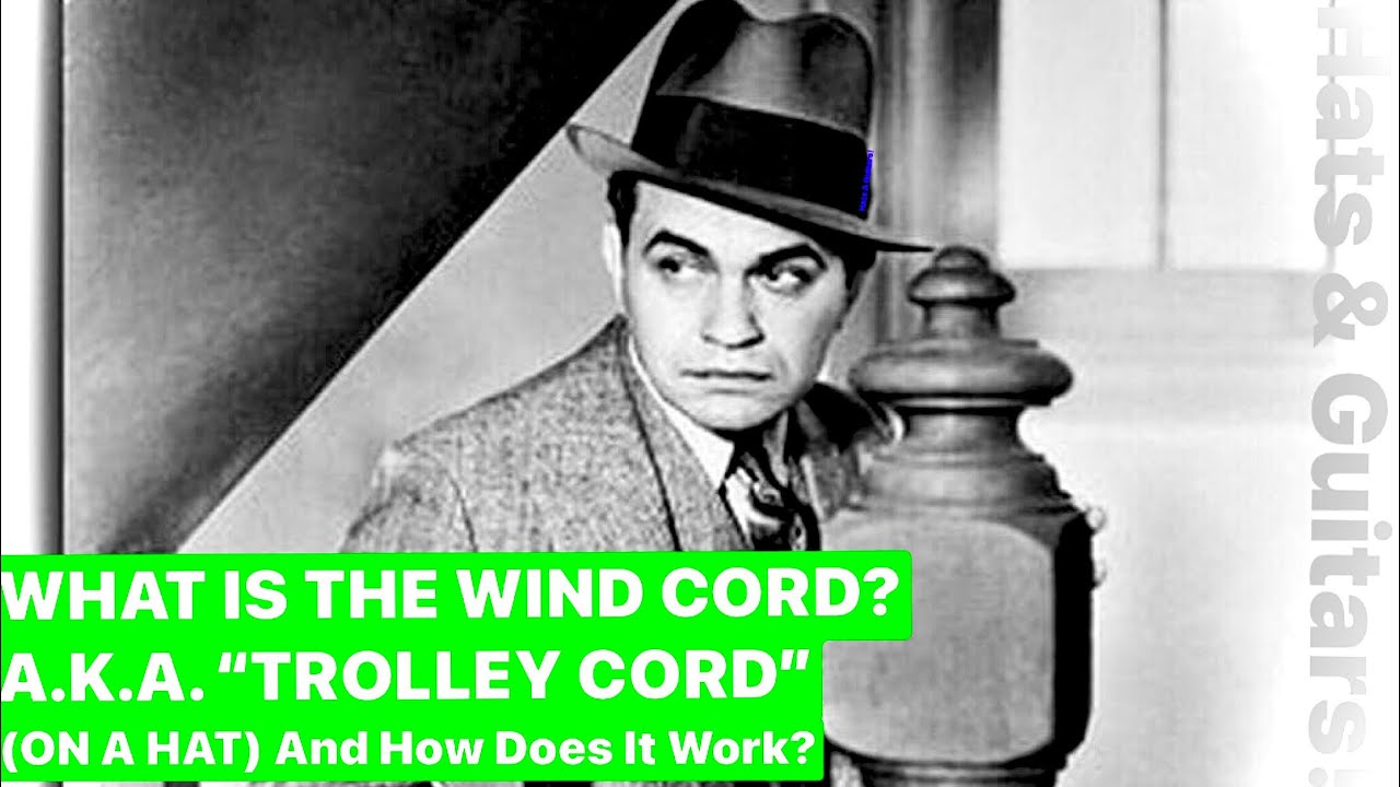 The WIND CORD (Trolley Cord) ..Why That Elastic Cord & Button Around ...