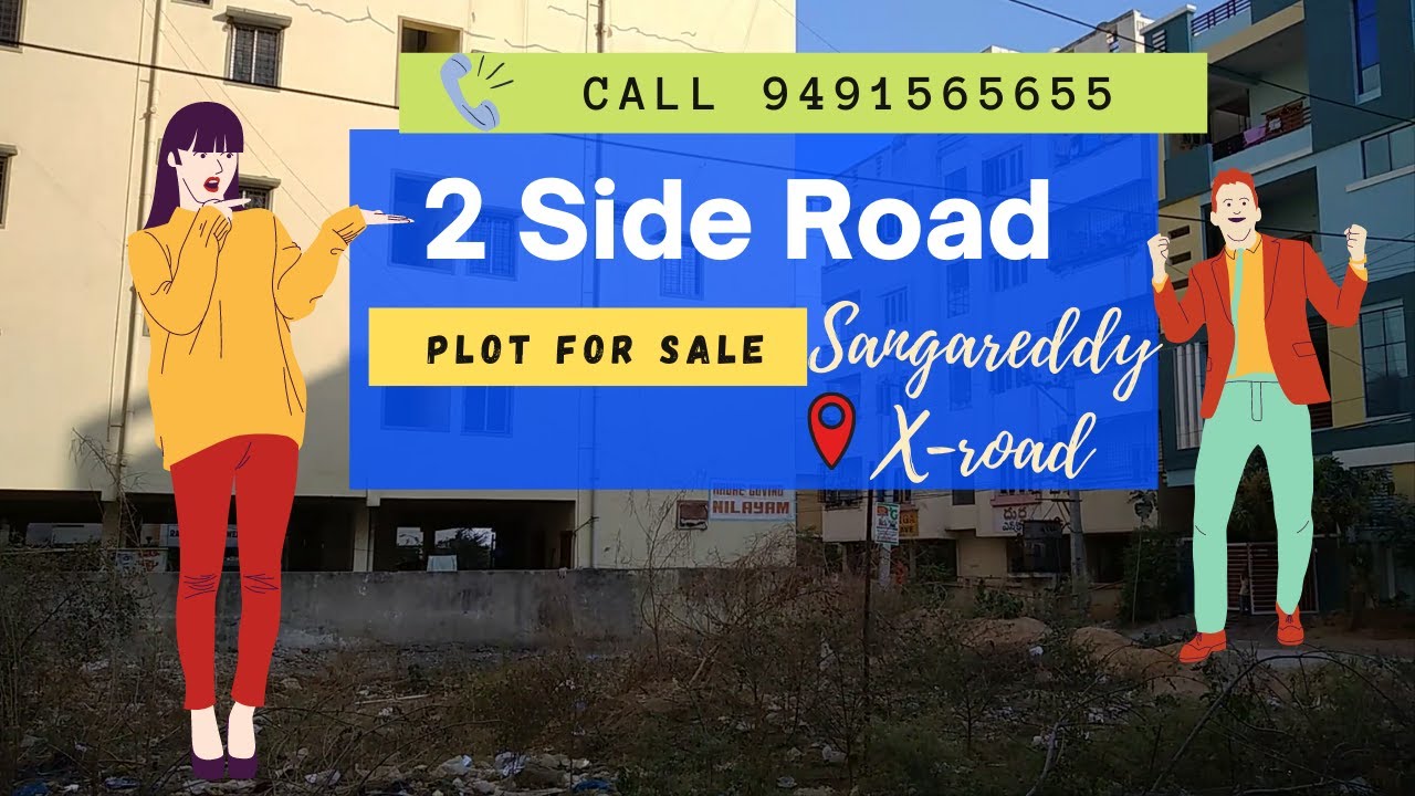 2 Side Road Plot For Sale In Sangareddy || Call: 9491565655 || Good For ...