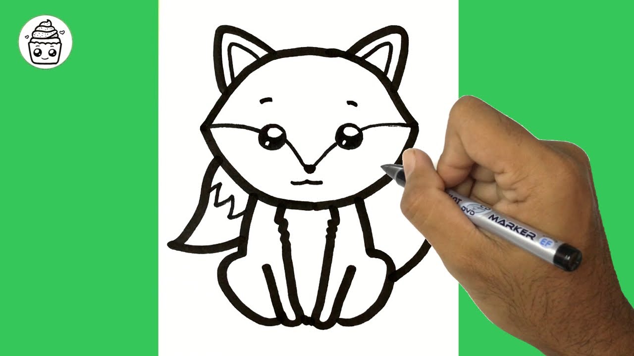 CARA MELUKIS MUSANG COMEL LANGKAH DEMI LANGKAH - YouTube