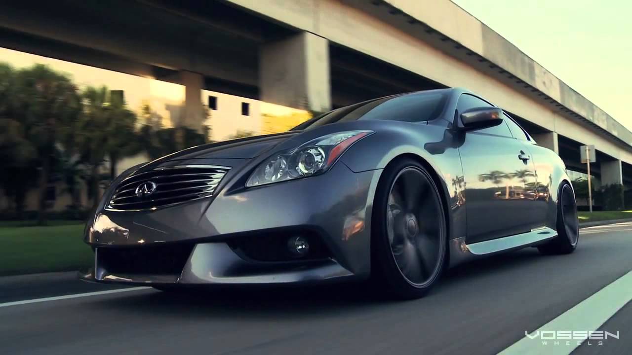 Infiniti G37 IPL on 20 Vossen VVS-CV3 Concave Wheels Rims - YouTube.mp4 ...