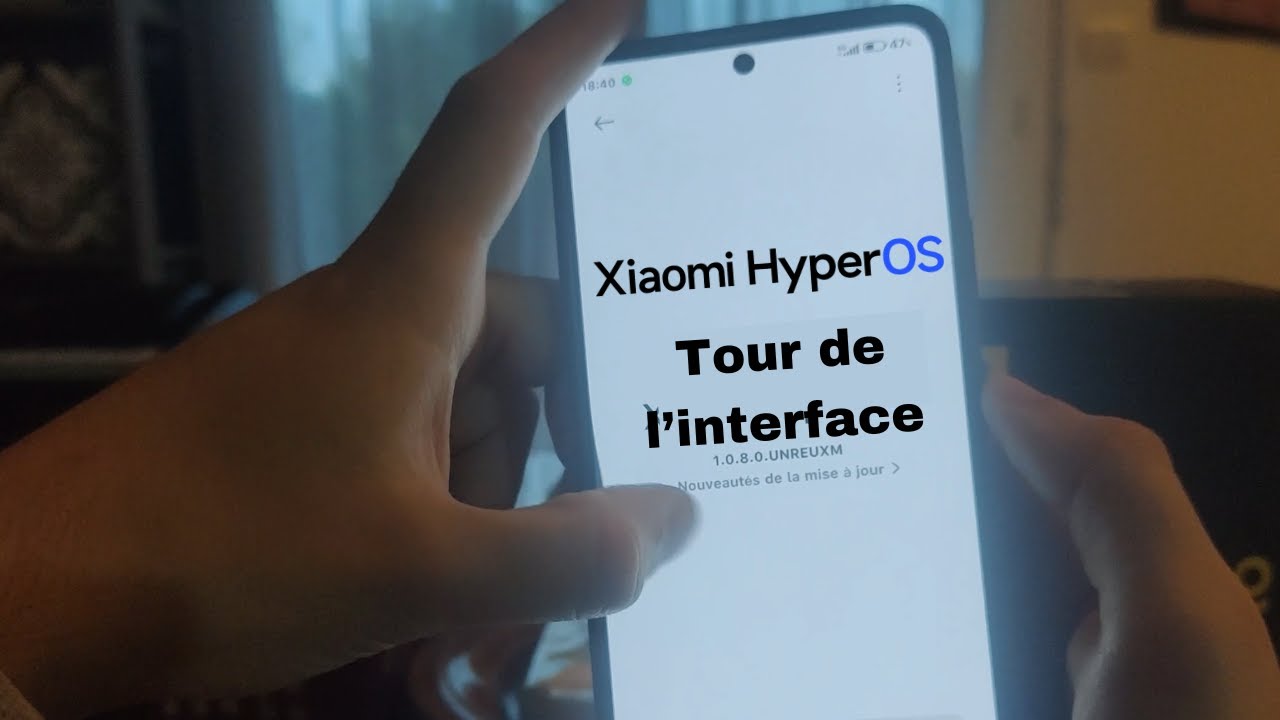 Xiaomi HyperOS Tour de l'interface - YouTube