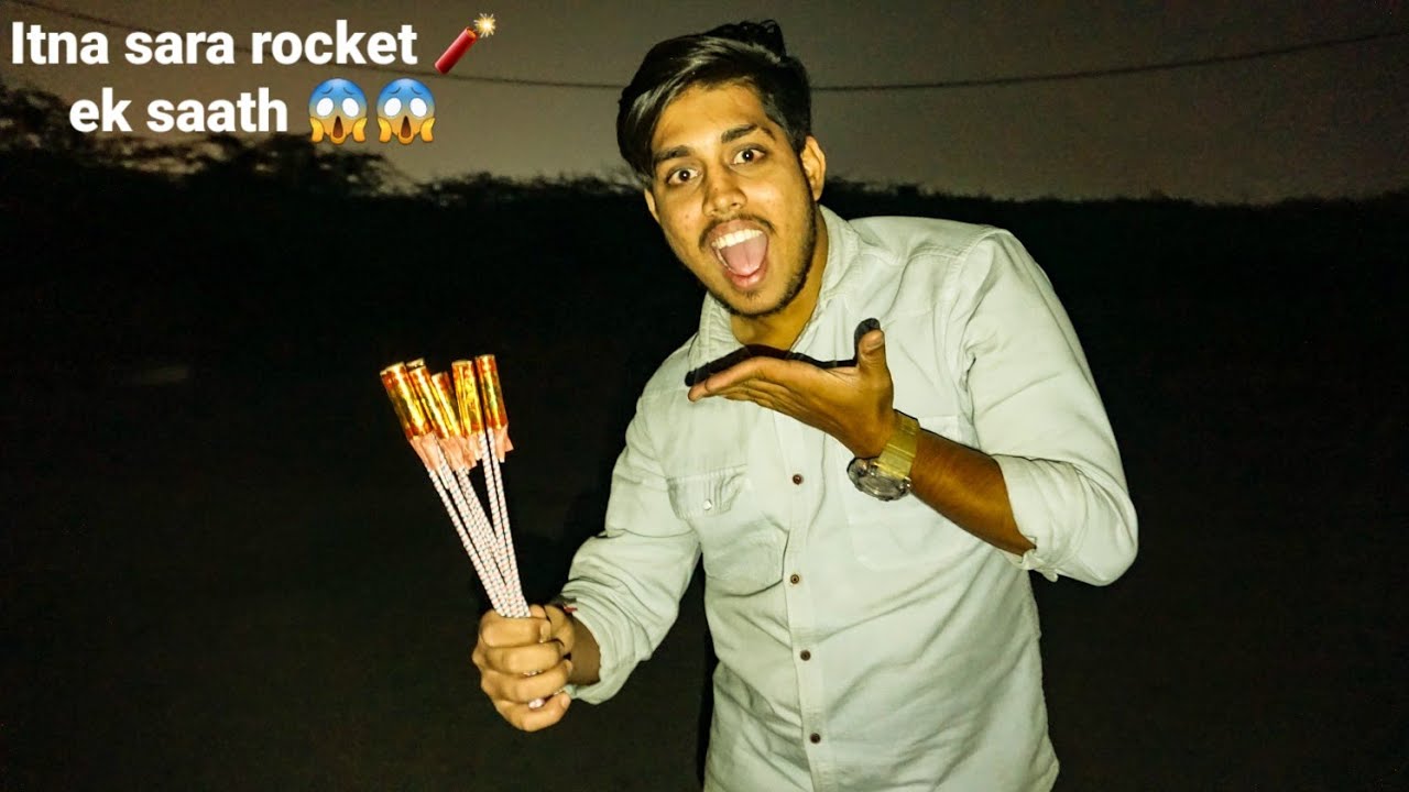Itna sara rocket 🚀 ek sath 😱😱 - YouTube