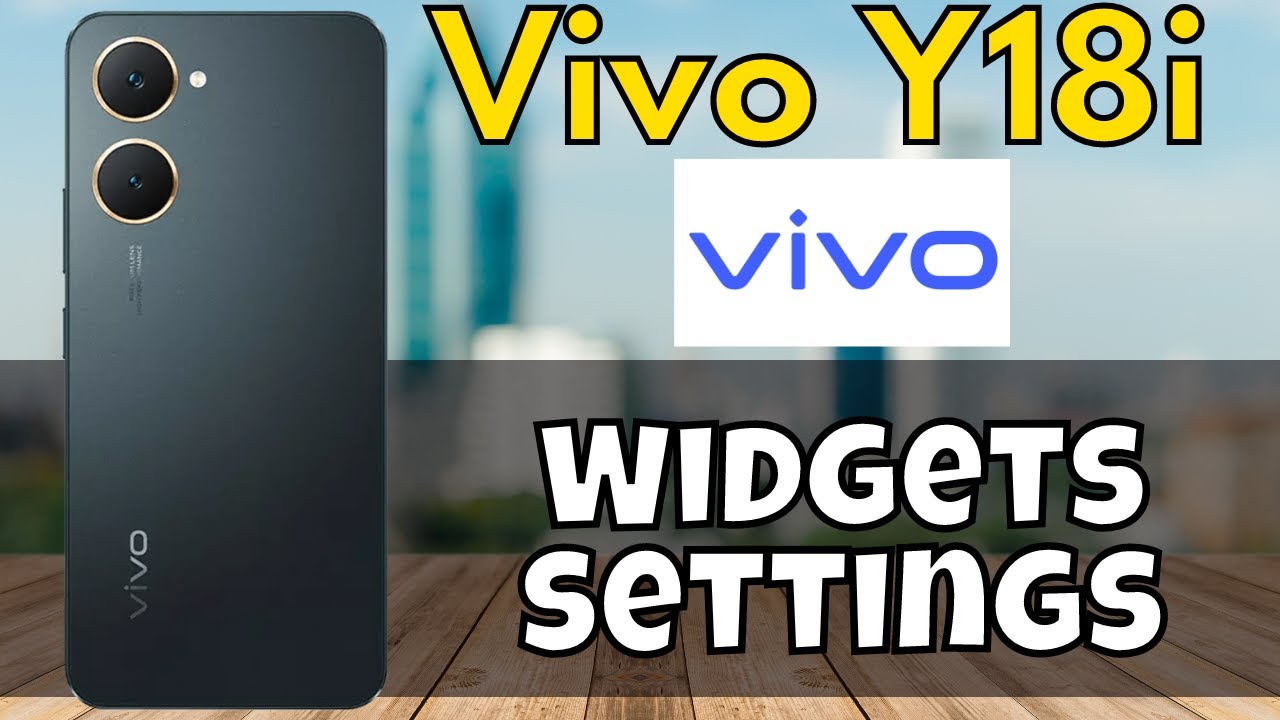 Add Widgets to Home Screen Vivo Y18i || How to add widgets || Widgets settings {new} - YouTube