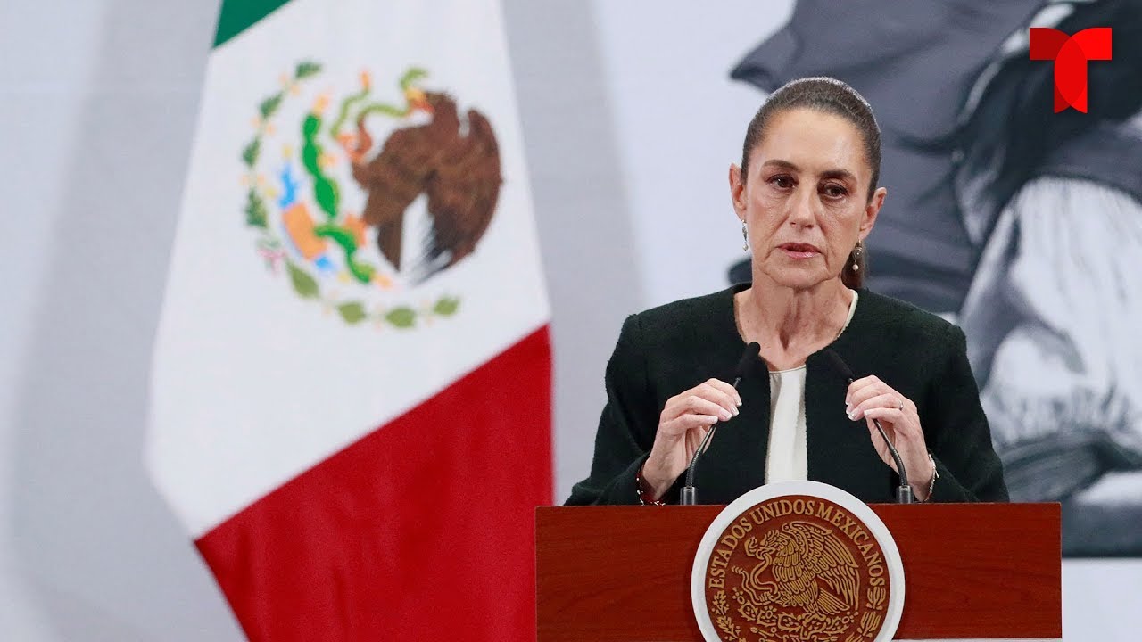 La presidenta de México conmemora los siete años del partido Morena ...