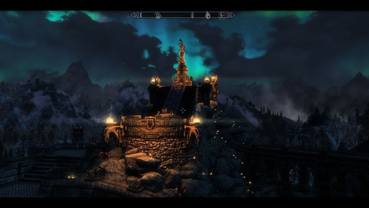More Updates and Drengin's Blue Palace Terrace - Skyrim Mods - YouTube