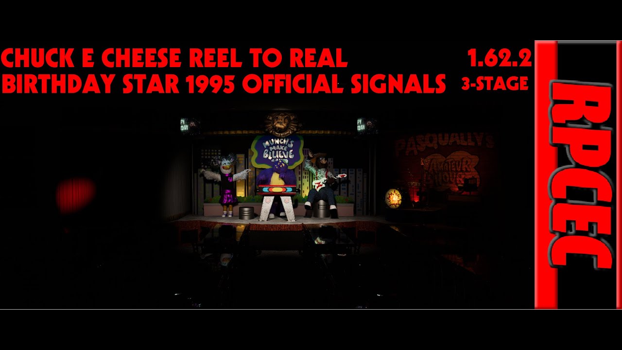 Chuck E Cheese Reel to Real - Birthday Star 1995 (9-15-2022) - YouTube