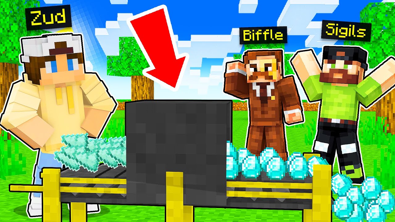I Found a Unlimited Diamond Hack in Camp Minecraft... - YouTube
