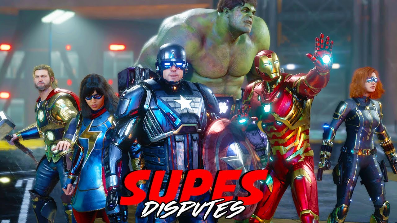MARVEL'S AVENGERS REVIEW - SUPES DISPUTES - YouTube