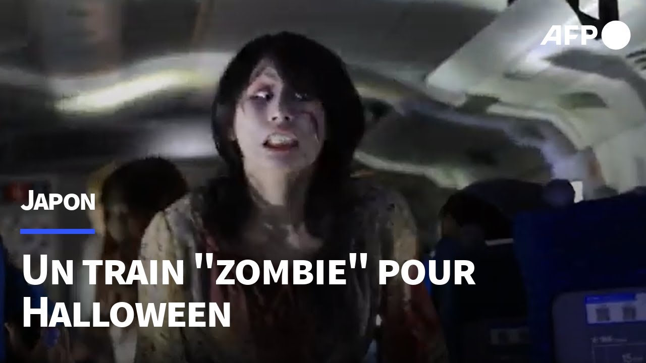 Japon: un train "zombie" effraie les passagers à l'approche d'Halloween ...