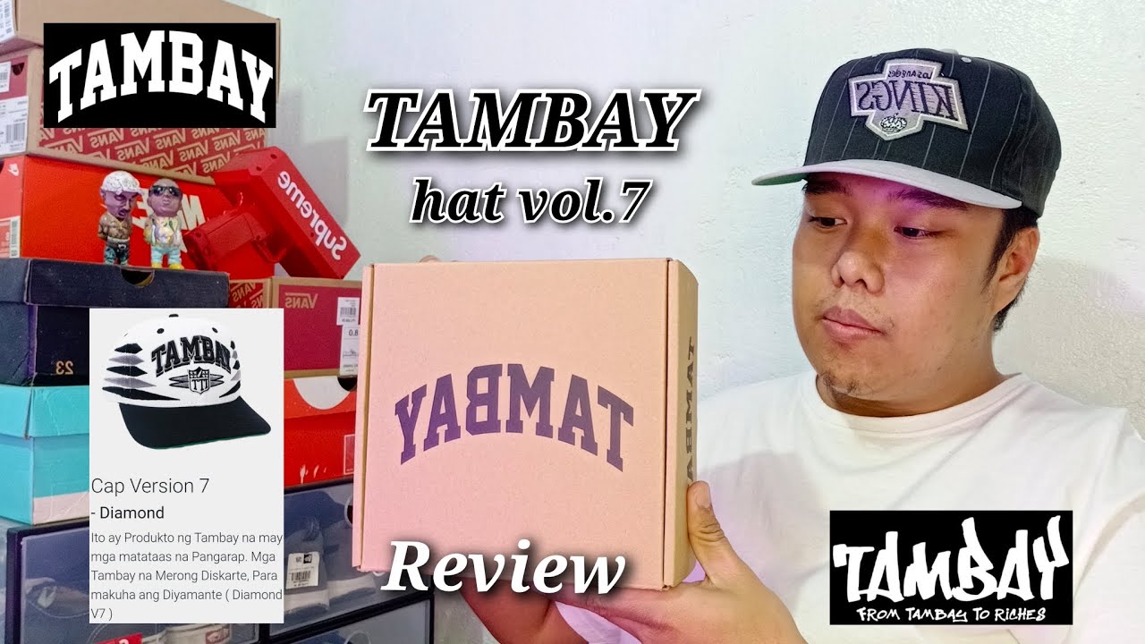 TAMBAY hat v7 diamond cut review #tambay #fromtambaytoriches # ...