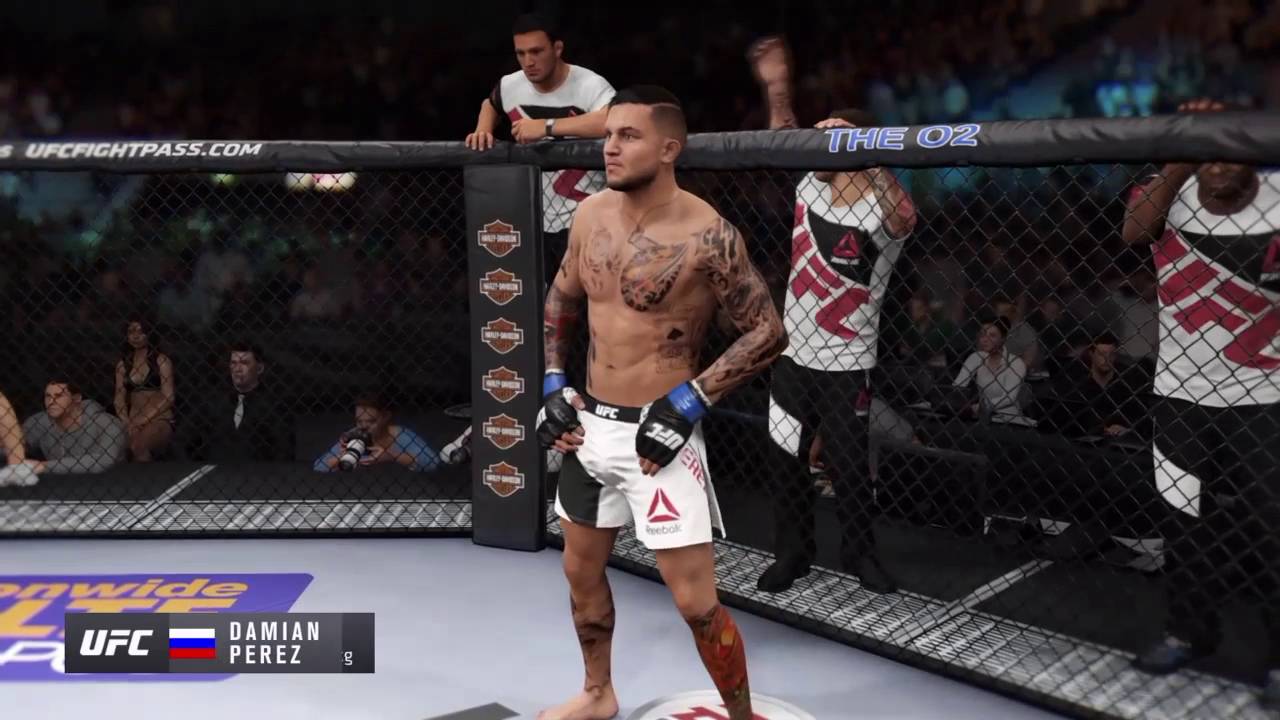 Ufc 2 Ps4 Gameplay Carrer Mode - YouTube