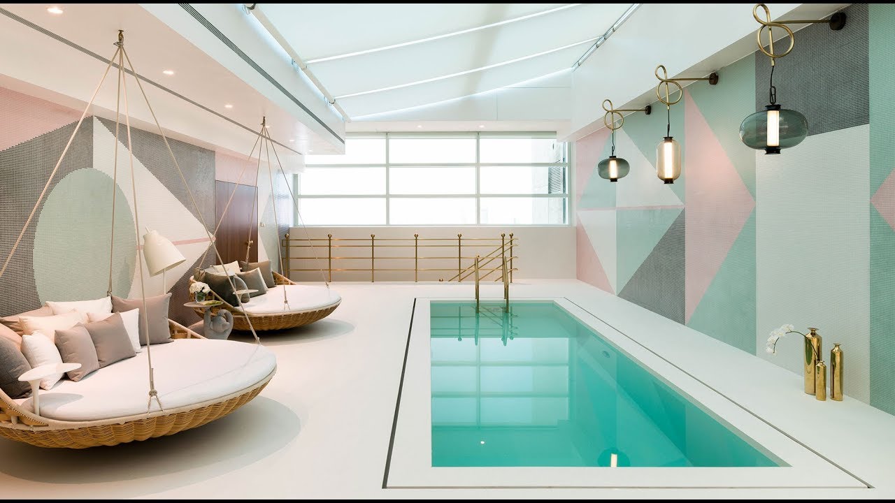 設計師Hanna的家 Shanghai Couple's 800㎡ Penthouse with a Private Swimming ...