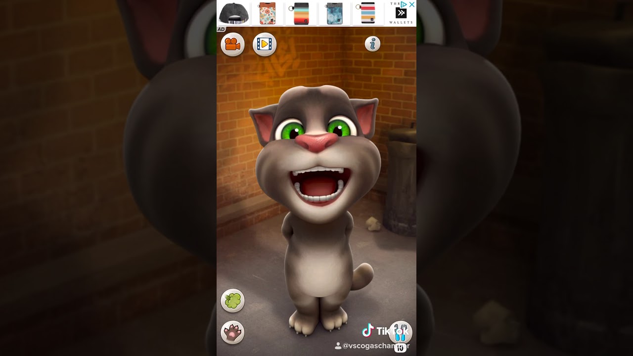 Talking Tom demonic screams - YouTube