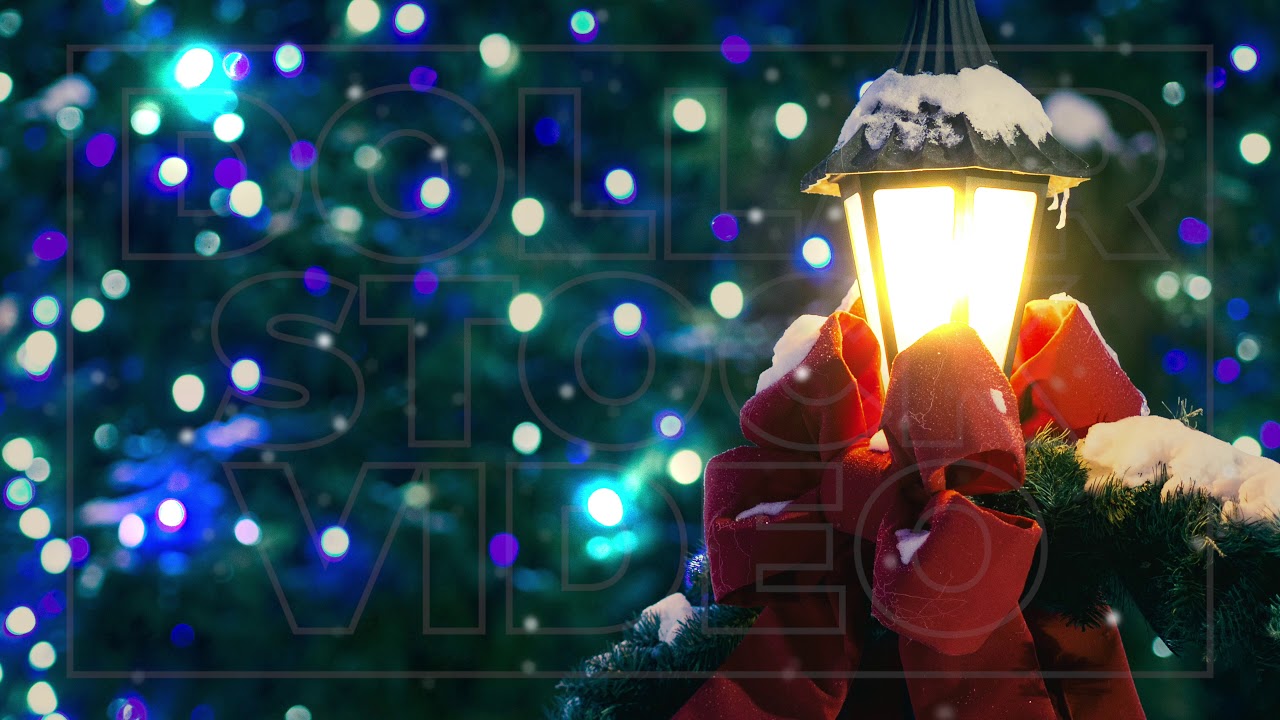 Christmas Motion Background 4k | Stock Motion Background of Holiday ...