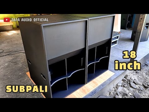 proses membuat box subpali 18 inch - YouTube