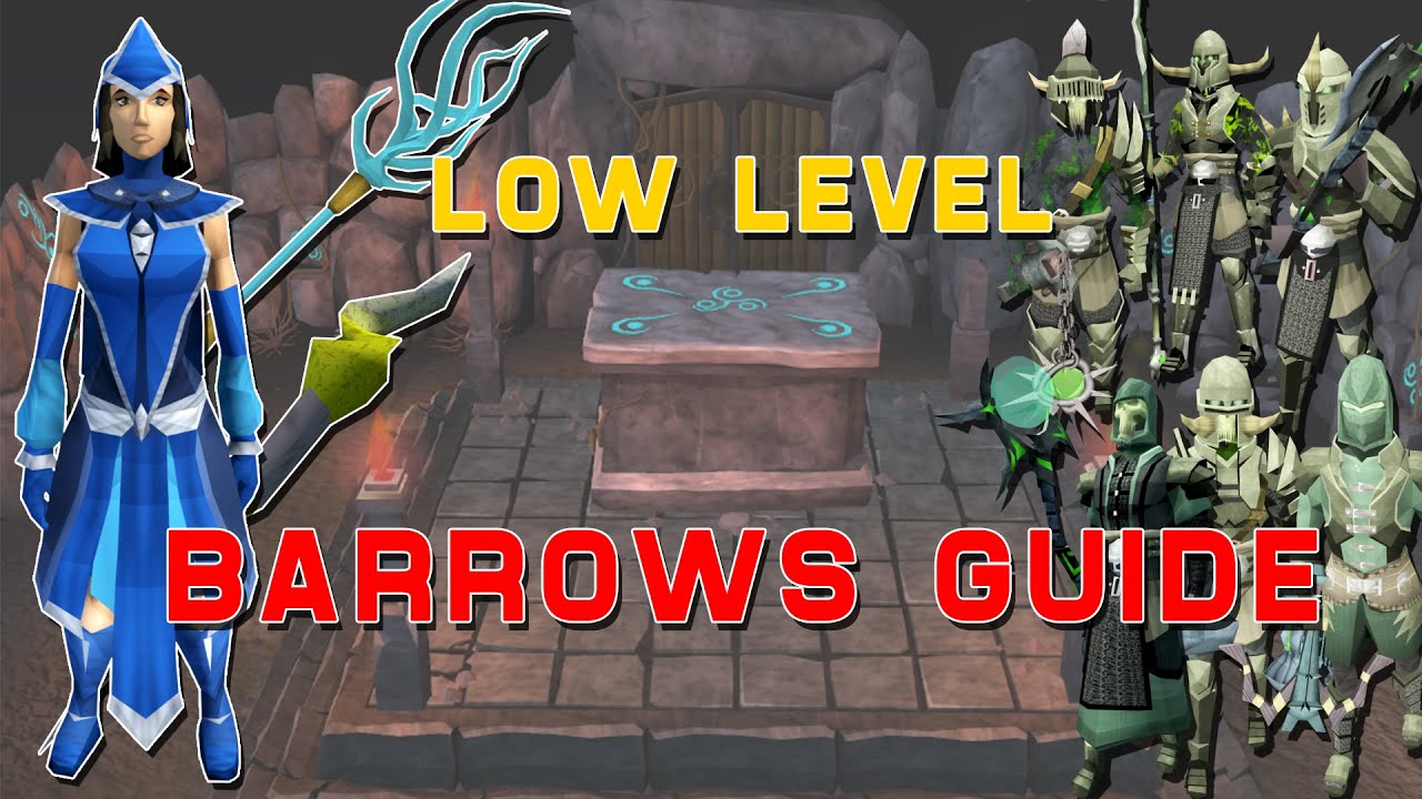 Runescape 3 - Low Level Barrows Guide 2021 (magic only) - YouTube