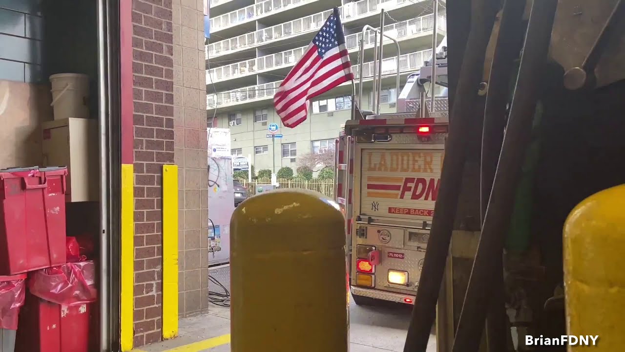 FDNY Ladder 49 one shots into Quarters like a Boss 1/18/2021 - YouTube
