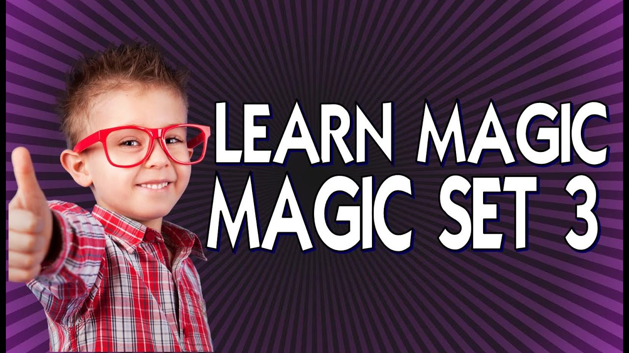 LEARN BEGINNER MAGIC - Alakazam's Amazing Magic Set 3 - YouTube