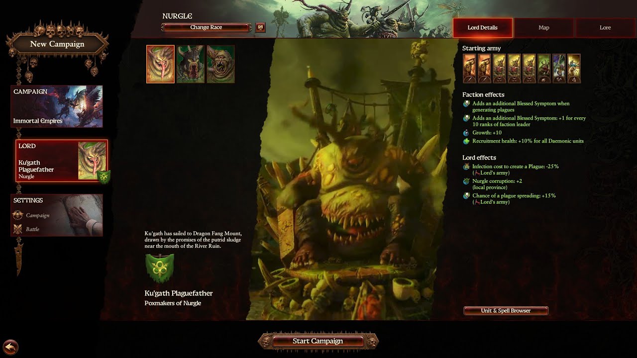 Total War Warhammer 3: Ku'Gath Plaguefather - Immortal Empires - Part 1 ...