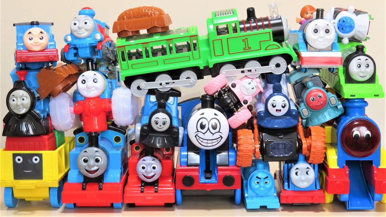 Thomas & Friends Put the batteries into the unique toys RiChannel - YouTube