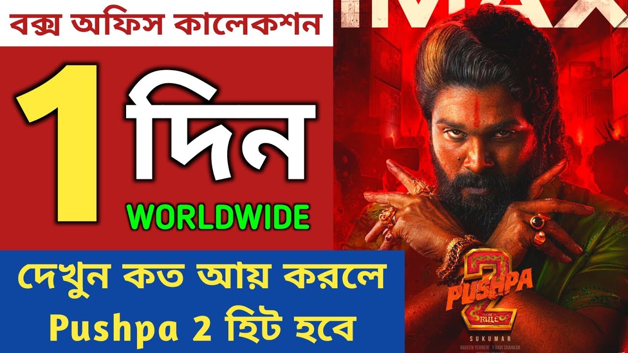 Pushpa 2 Box Office Collection | Pushpa 2 First Day Collection | Pushpa ...
