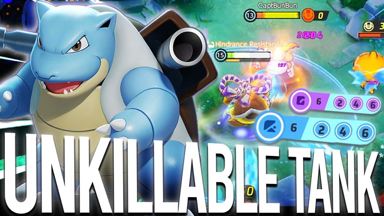 MAX DEFENSE BLASTOISE CAN GET 1150+ DEFENSES ! POKEMON UNITE - YouTube