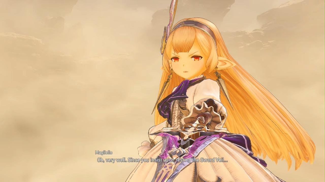 Granblue Fantasy: Relink Maglielle Battle - YouTube