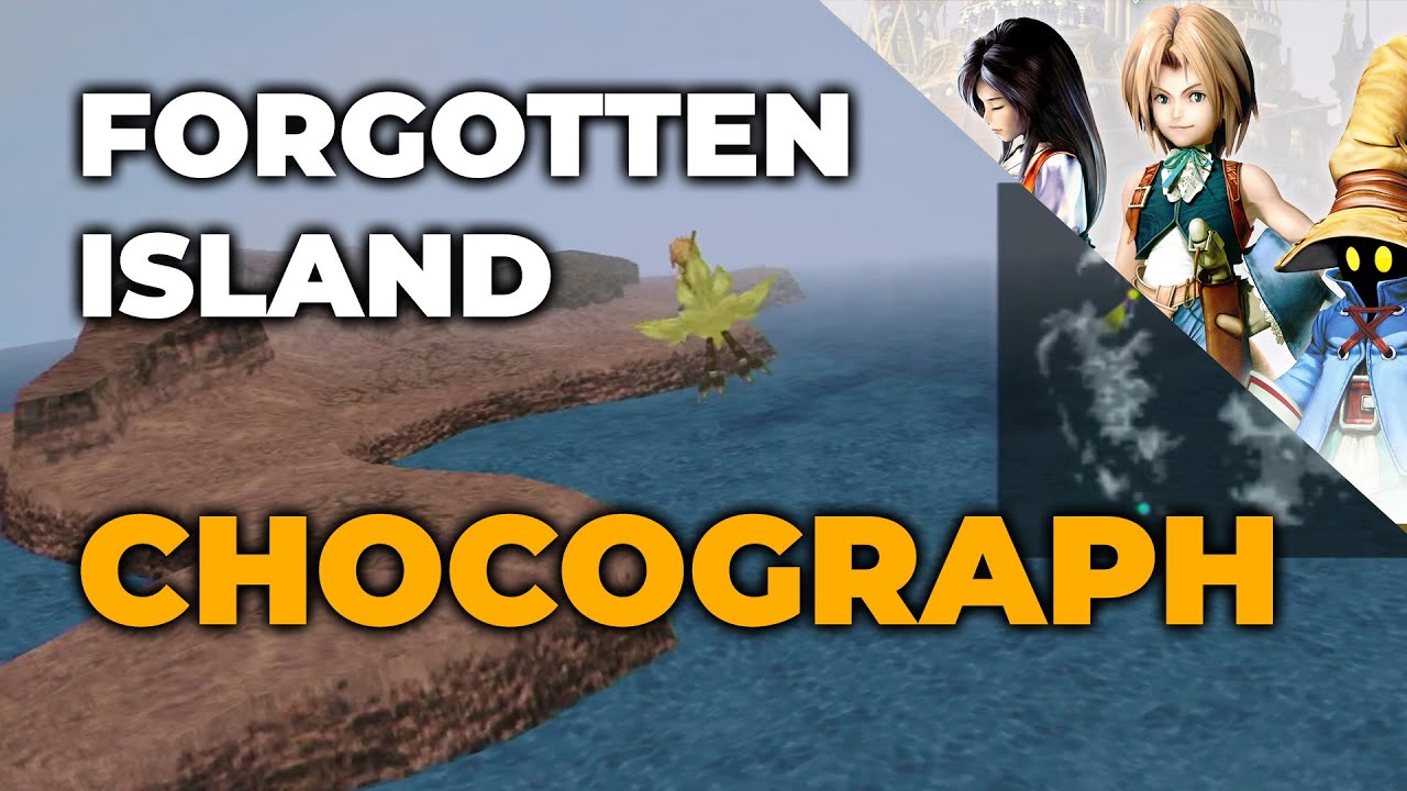 How to find the Forgotten Island Chocograph in Final Fantasy 9 - YouTube