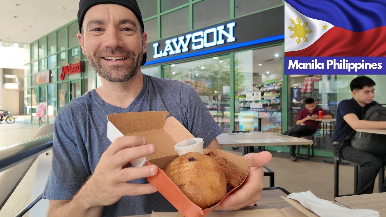 MY FIRST TIME at Lawson in Manila Philippines 🇵🇭 - YouTube
